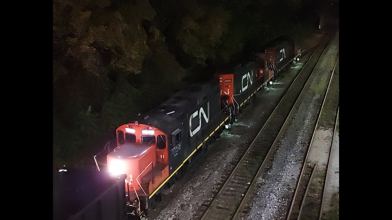 A trio of GP9RM's works Stuart Yard (Rare consist with great sounds ...