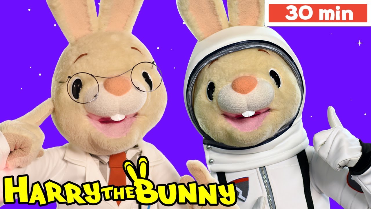 Harry & Larry Pretend Play Scientist & Astronaut | @BabyFirst Learn ...