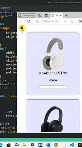 shopping cart #coding #javascript#java#python #html5css3 #html - YouTube