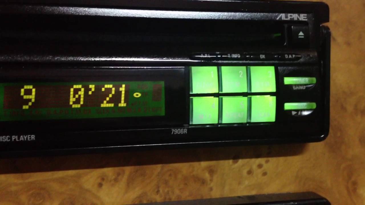 Alpine 7906R - YouTube