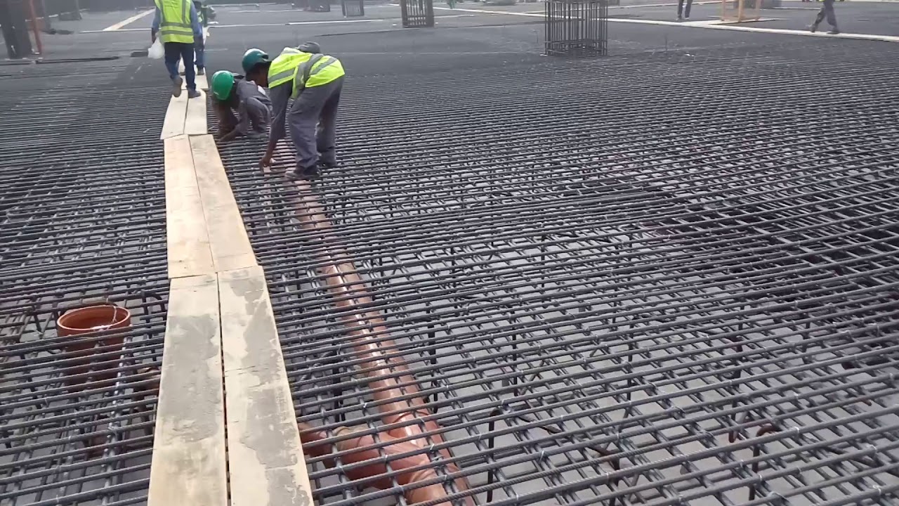 Concrete preparation on mirdif hub mall...16000 m cube - YouTube