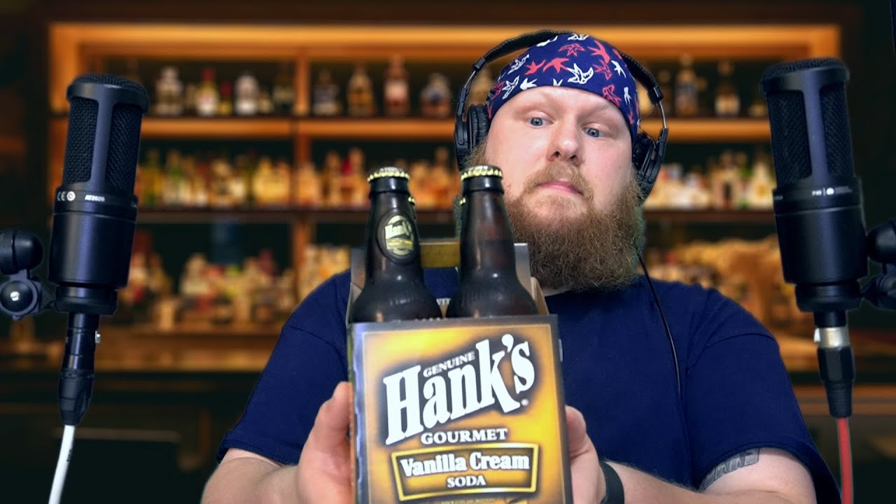 [ASMR] Review Of Hank's Gourmet Vanilla Cream Soda With Dalton - YouTube