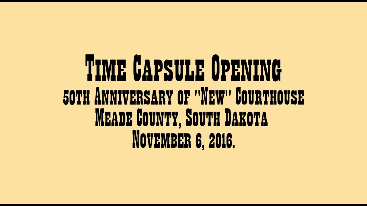 11-06-16 Time Capsule Opening - YouTube