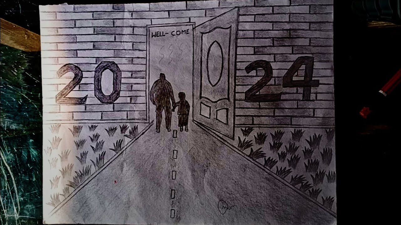 Pencil Drawing #2024 #sketching - YouTube