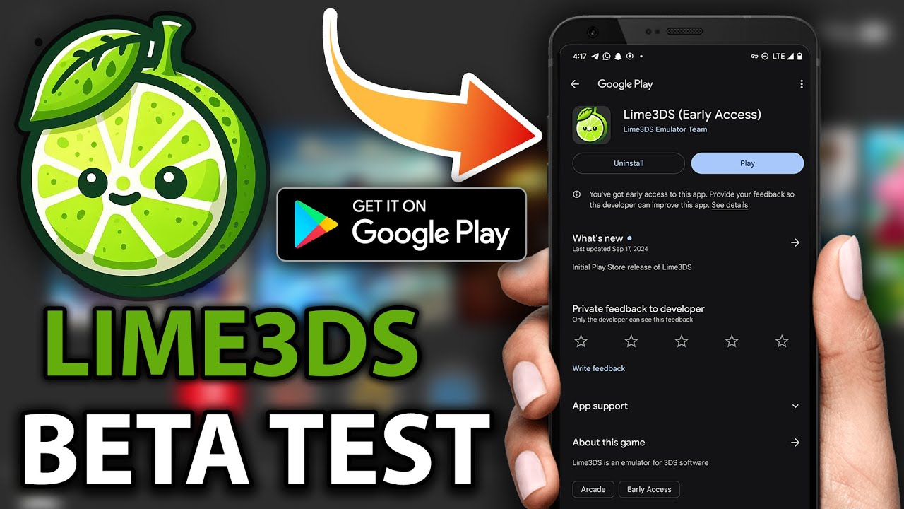 Lime3DS Emulator Beta TEST on Google Playstore: How to Join & Full ...