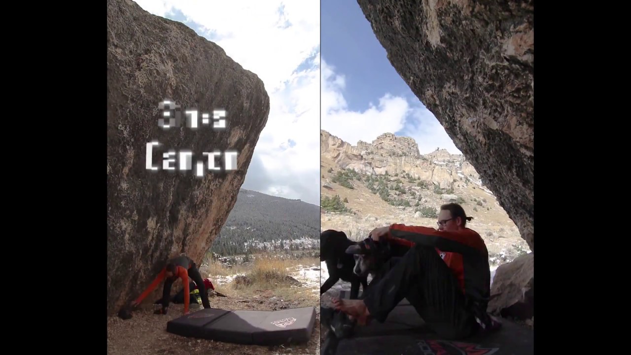 Split Bouldering - Sinks Canyon WYO - YouTube
