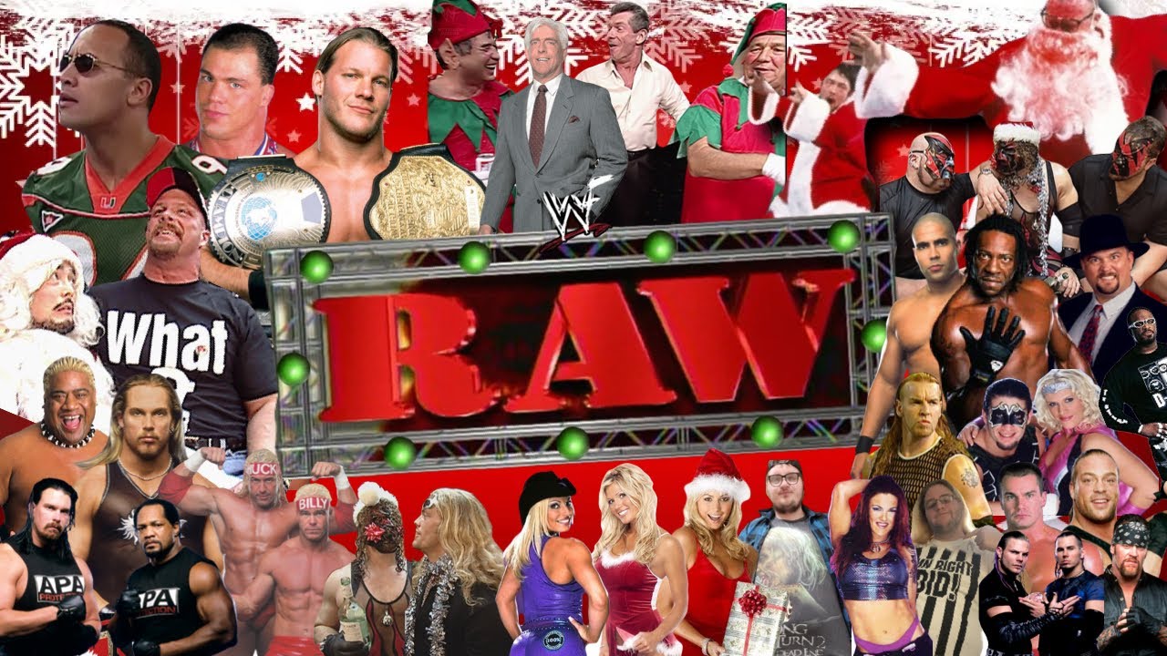 Devon & Austin Review WWF RAW December 24th 2001 TWAS THE NIGHT BEFORE ...