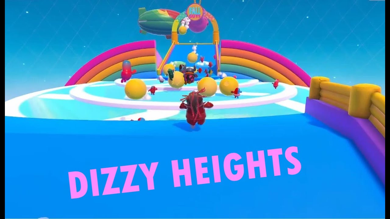 Fall Guys – DIZZY HEIGHTS - Round #2 – Race – Big Falls - YouTube