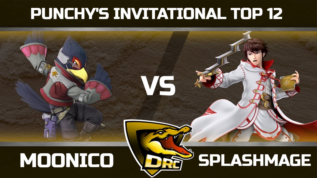 PUNCHY'S INVITATIONAL | Moonico (Falco) vs. SplashMage (Robin) | Top 12 ...