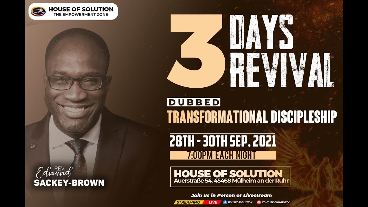 3 DAYS OF REVIVAL DAY 2 || 29-09-2021 - YouTube