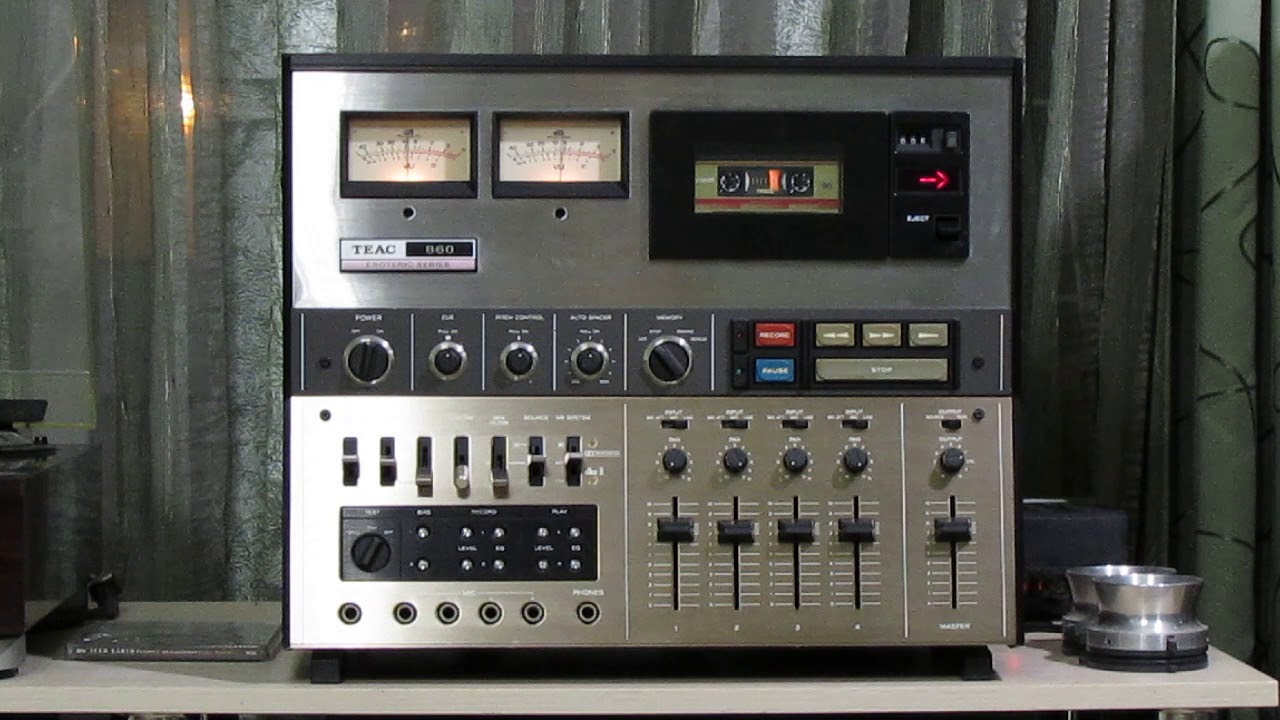 TEAC A 860 - YouTube