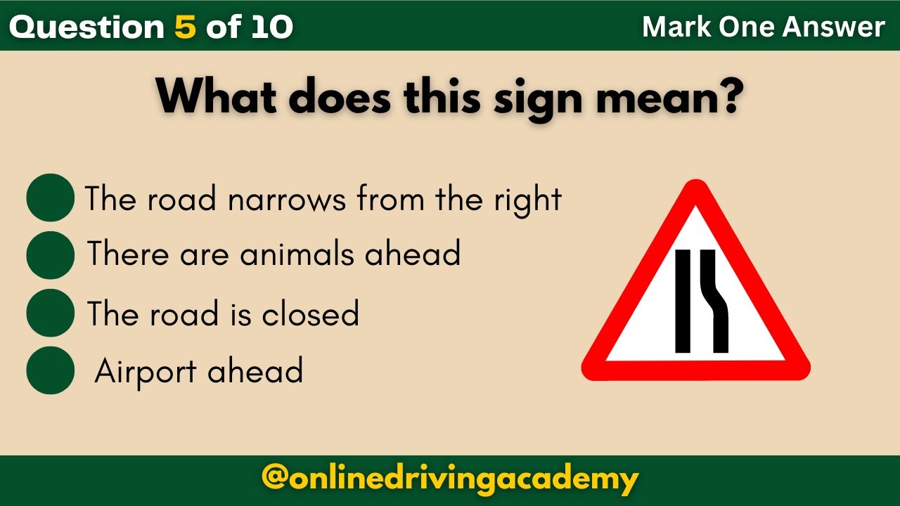 New Learner's License Test 2023 | Real Test Questions | South Africa ...