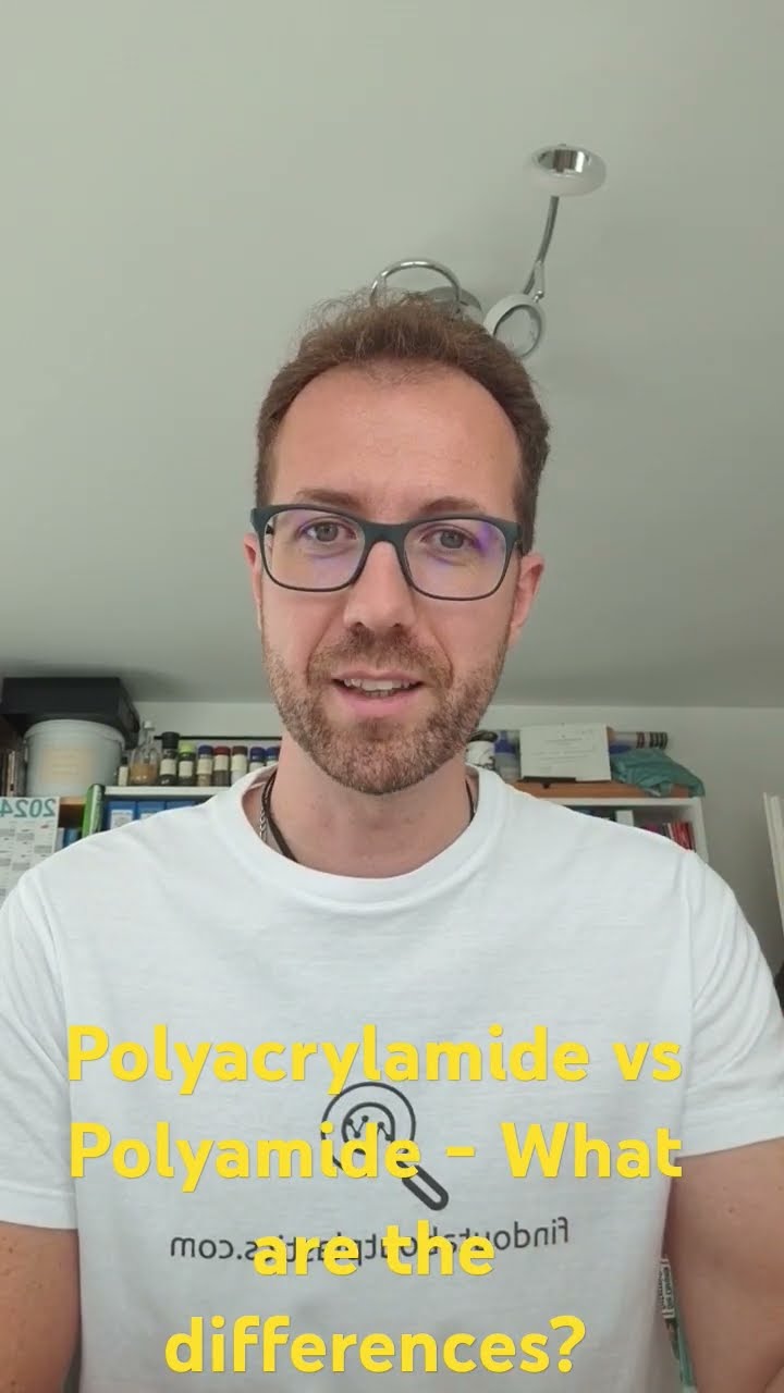 Polyacrylamide vs Polyamide - What are the differences? - YouTube