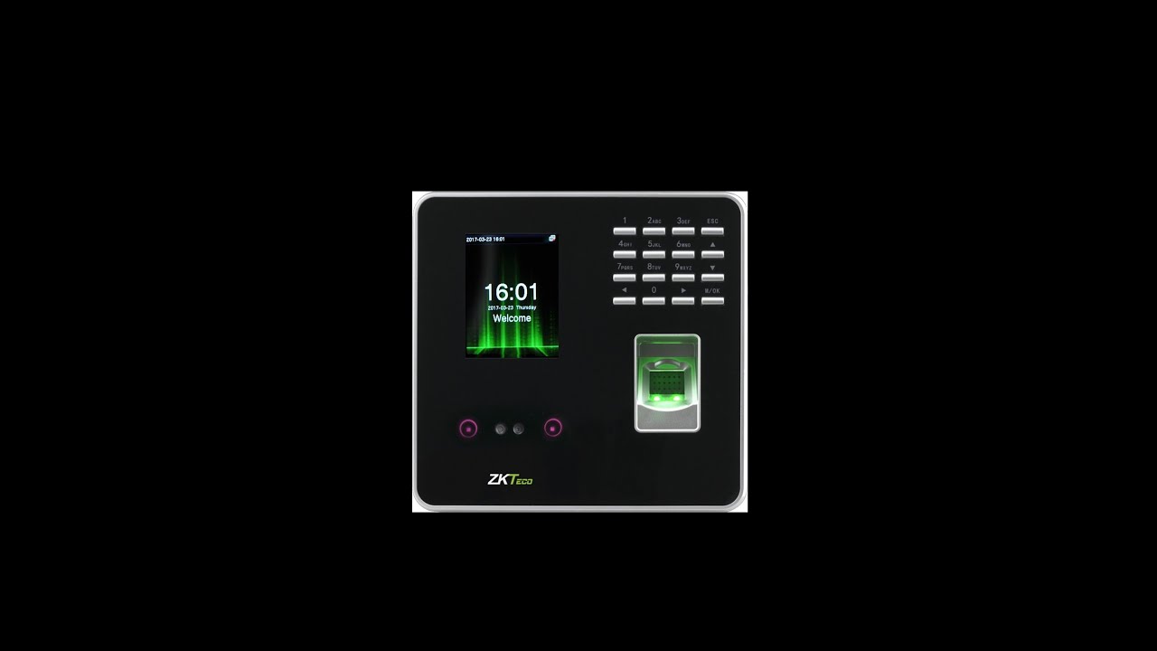 UF200 uFace ZKTeco | Part 1 | جهاز الحضور والانصراف - YouTube