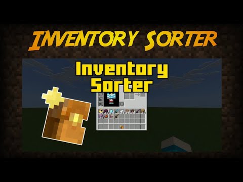 Minecraft Addon Showcase: Inventory Sorter - YouTube