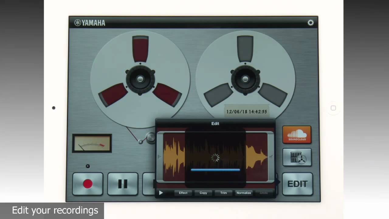 Cloud Audio Recorder by YAMAHA - YouTube