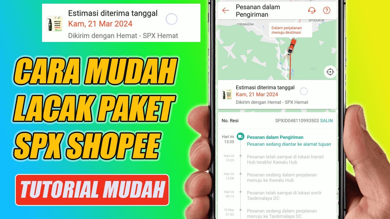 Cara Mudah Lacak Paket SPX Shopee Terbaru 2024 - YouTube