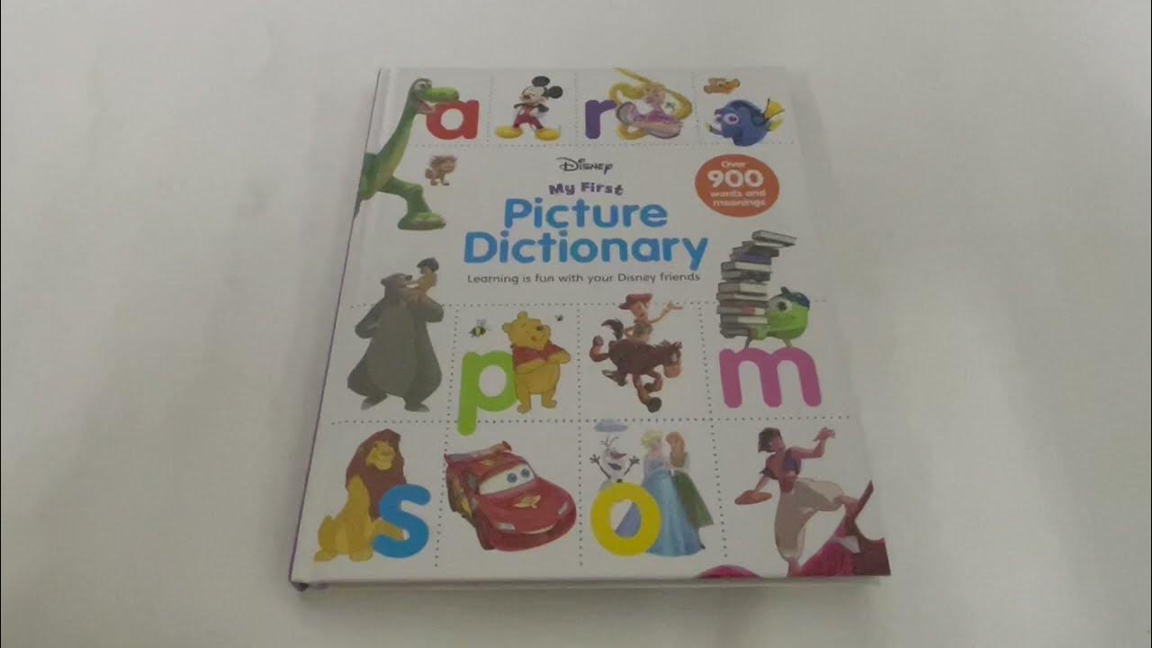 Disney My First Picture Dictionary - YouTube