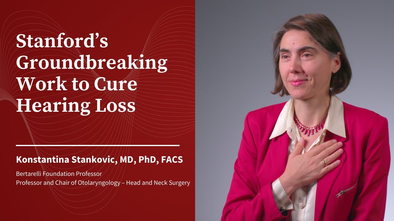 Stanford’s Groundbreaking Work to Cure Hearing Loss | Dr. Tina ...