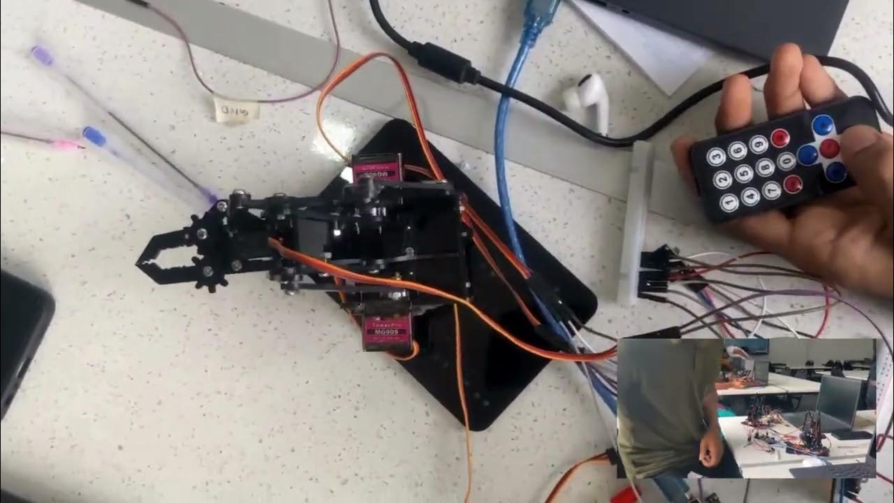 Robot Arm by Java Institute for Advanced Technology - YouTube