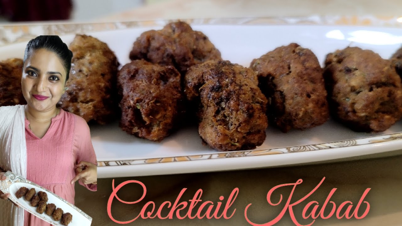 Cocktail Kabab Recipe | Party Starters | Kabab Recipe | 15 min Party ...