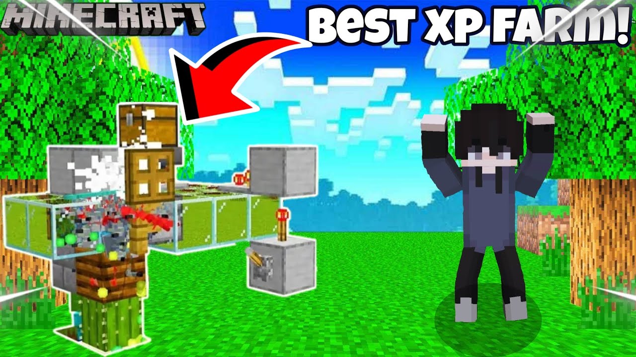 Best xp farm for 1.21+|Best farm for minecraft pe+java|#game # ...