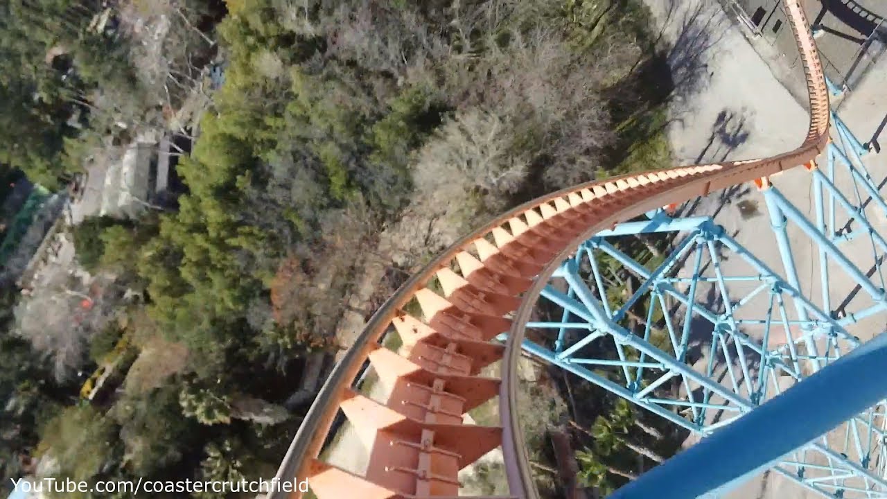 Goliath Front Row (HD POV) Six Flags Magic Mountain - YouTube