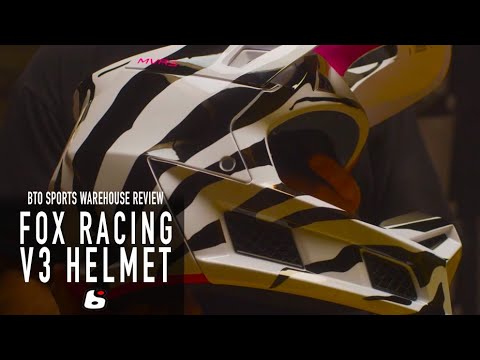 Fox Racing V3 Helmet (New) - BTO Sports Warehouse Review - YouTube