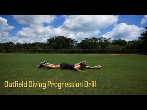 How To Properly Dive For A Baseball In The Outfield