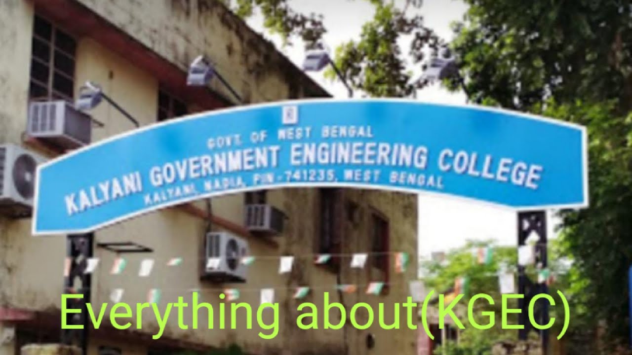 KGEC Fees structure, Branches,Cutoff and Highest package - YouTube