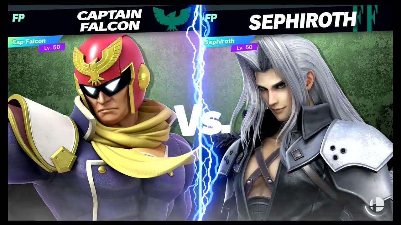 Super Smash Bros Ultimate Amiibo Fights – 9pm Poll Captain Falcon vs Sephiroth - YouTube