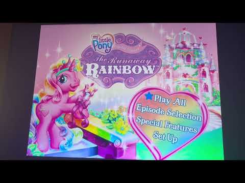 My Little Pony: The Runaway Rainbow 2006 DVD Menu
