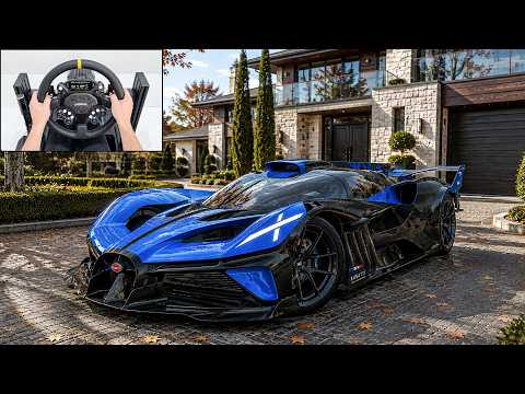 Bugatti Bolide | Forza Horizon 6 | Steering Wheel Gameplay