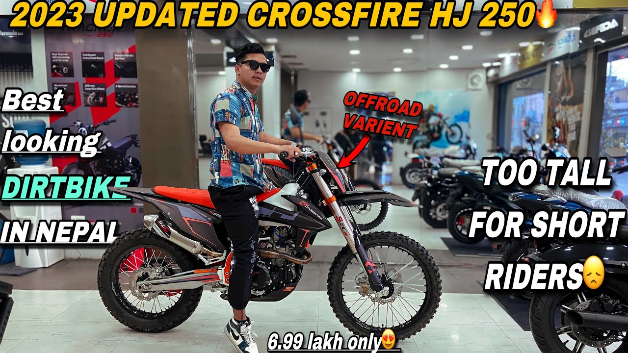 2023 Crossfire HJ 250: Best Looking Dirt Bike in Nepal at Affordable ...