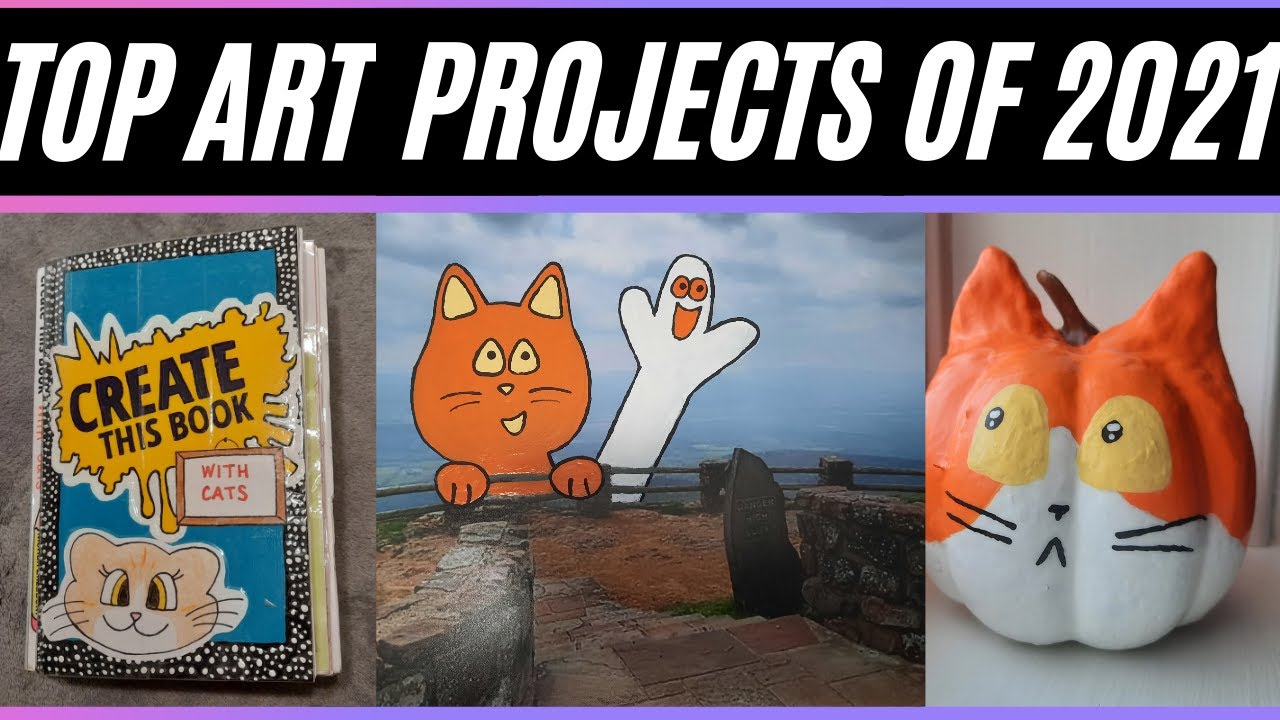 My Favorite Art Projects of 2021 (Ranked) & My Art Goals for 2022 - YouTube