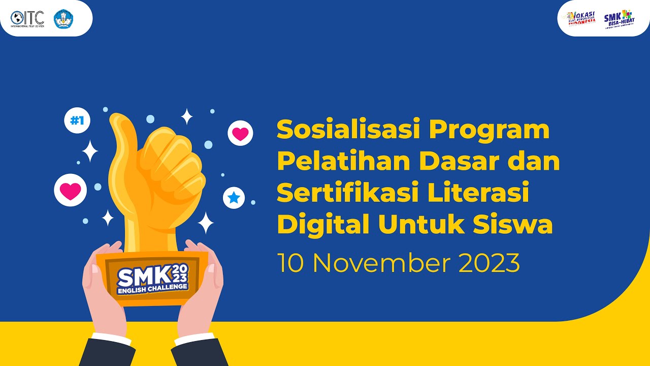 Sosialisasi Program Pelatihan Dasar dan Sertifikasi Literasi Digital ...