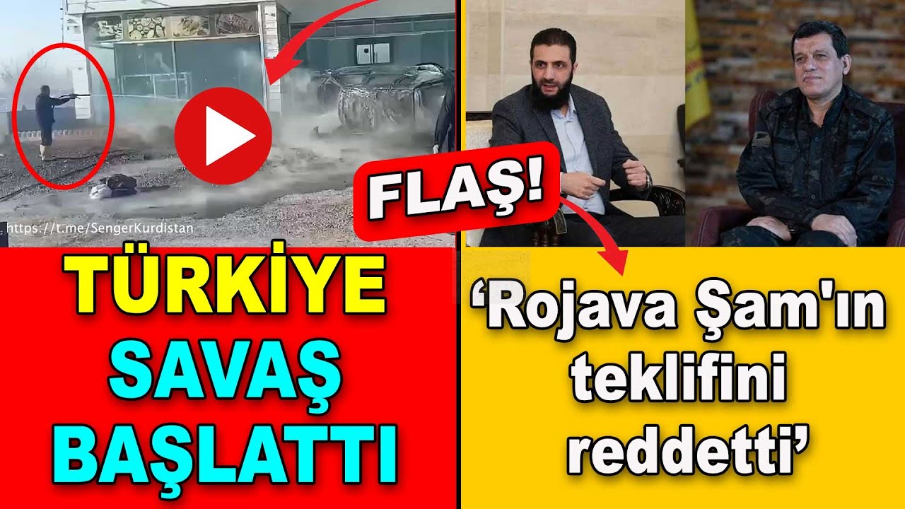 ‘Rojava Şam'ın teklifini reddetti’, Türkiye’den büyük sal-dırı hazırlığı, Rojava tanınacak mı ...