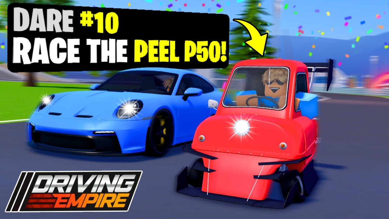 Doing 10 DARES In Driving Empire! - YouTube