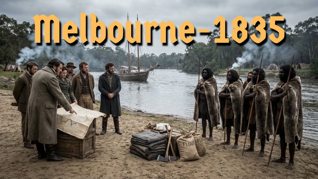 Melbourne 1835 (AI Reconstruction) – The Chaotic Birth of a City - YouTube