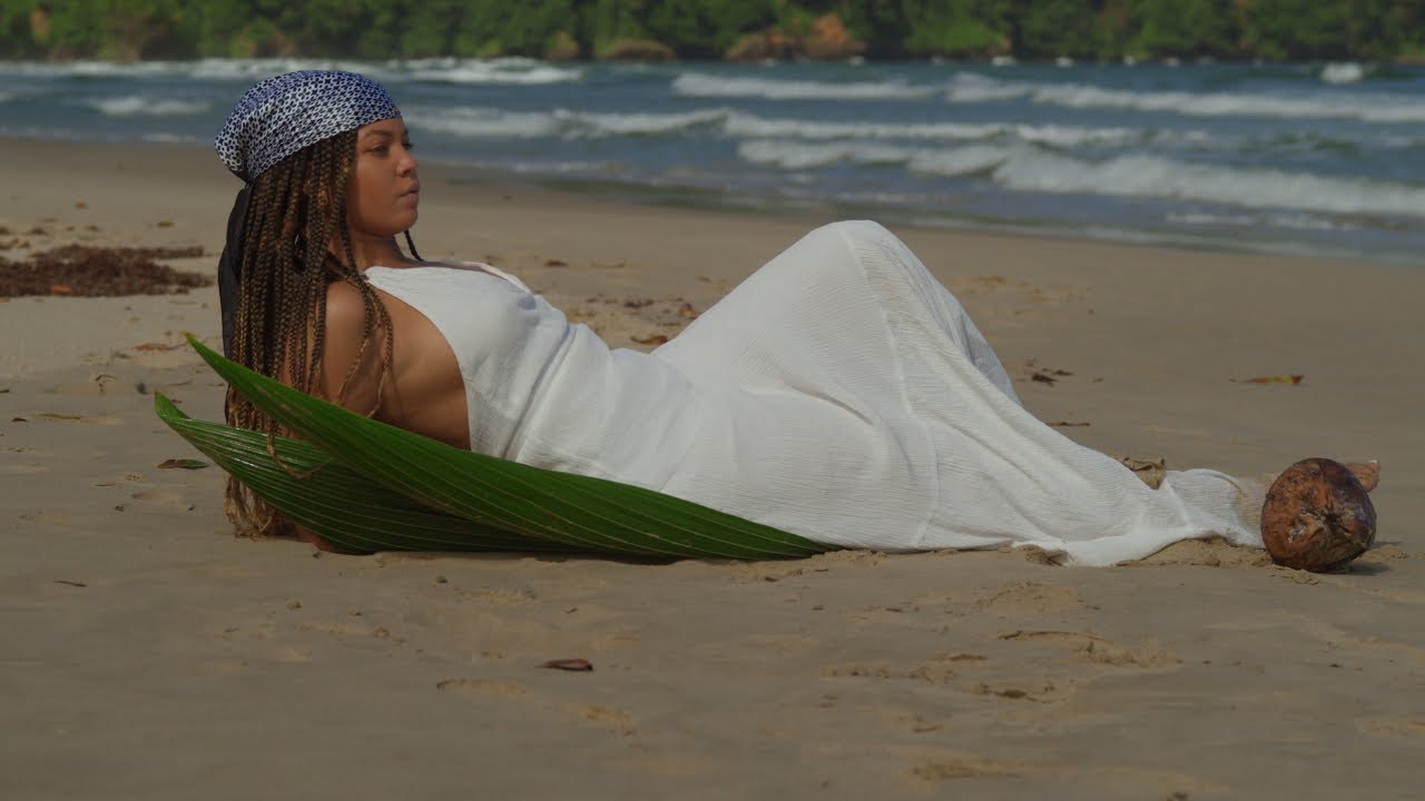 Portrait Model - las Cuevas Beach - Ruby - BMPCC4K - YouTube