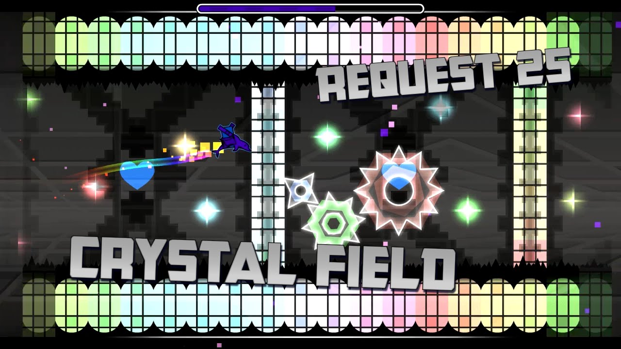 "Crystal Field" by Knobbelboy | Geometry Dash 1.9 - YouTube