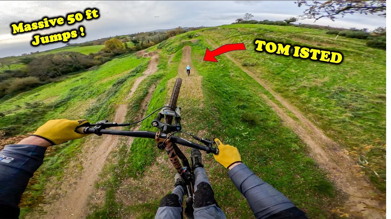 Woodys Bike Park is Epic! Massive Jumps and Sick Tracks with UK Pro ...