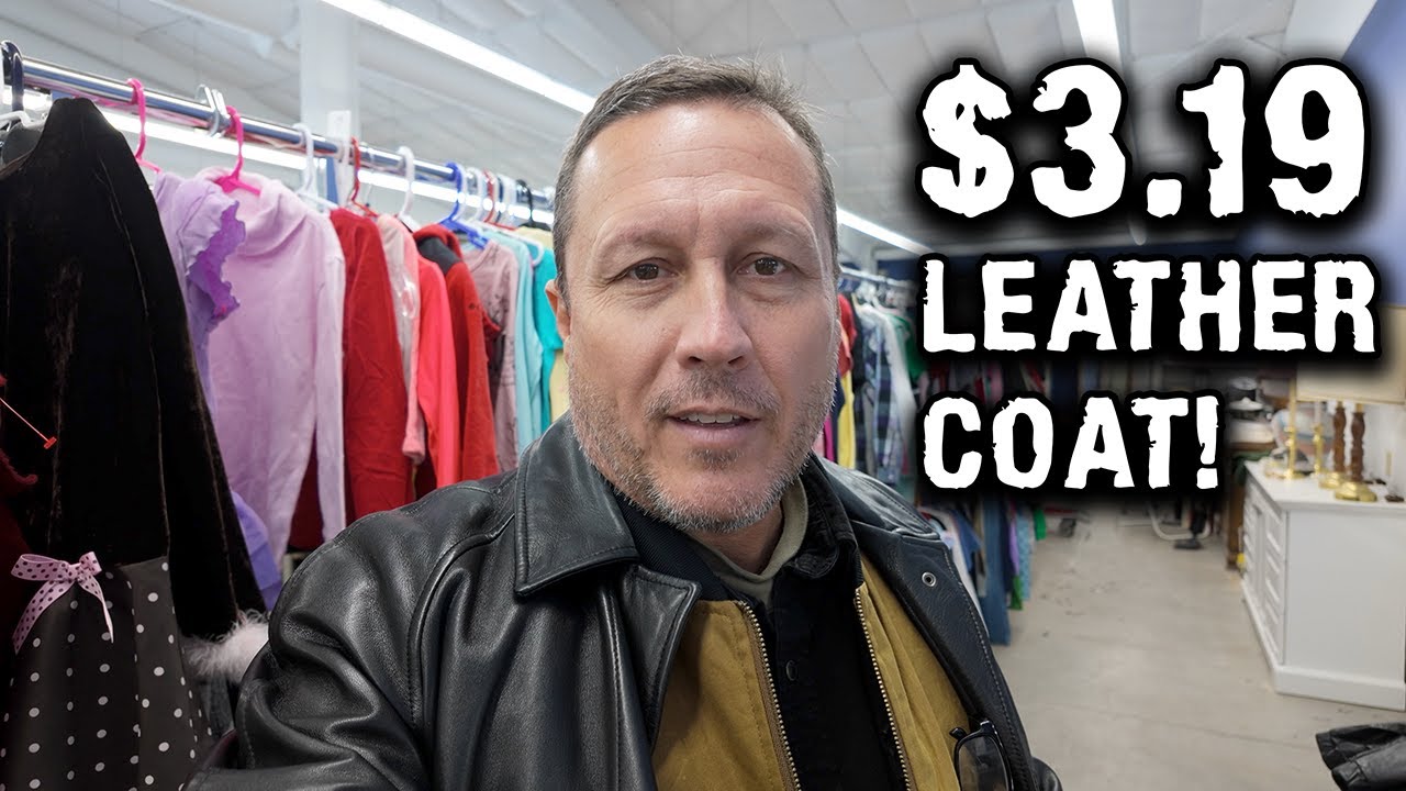 Thrift Shop Bargain Hunter Scores Wilson's Leather Coat for $3.19 USD ...