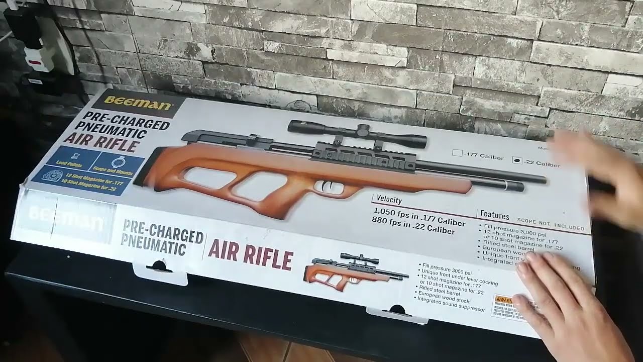 PCP BEEMAN 5.5 BULLPUP - YouTube