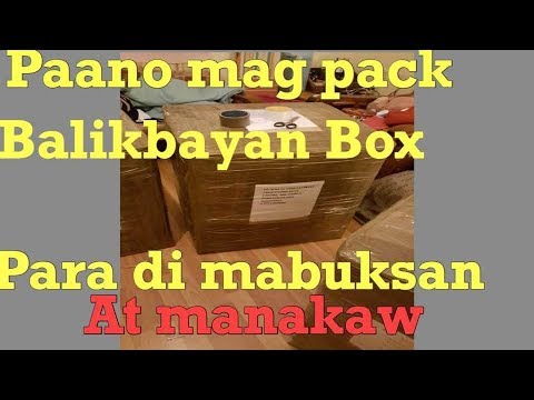 Paano mag pack ng balikbayan box para Hindi manakaw ang laman| #Elen’s ...