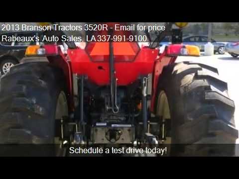 2013 Branson Tractors 3520R 4WD w/ Front Loader - for sale i - YouTube