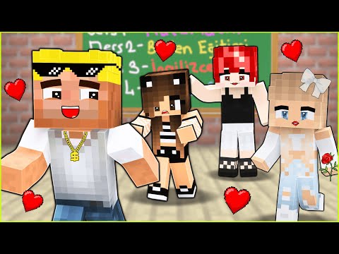 OKULDAKİ TÜM KIZLAR POPÜLER EFEKAN'A AŞIK OLDU! 🥰 - Minecraft