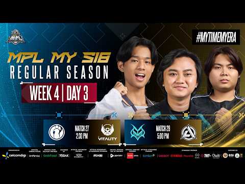 LIVE | [ENG] MPL MY Season 18 Week 4 Day 3