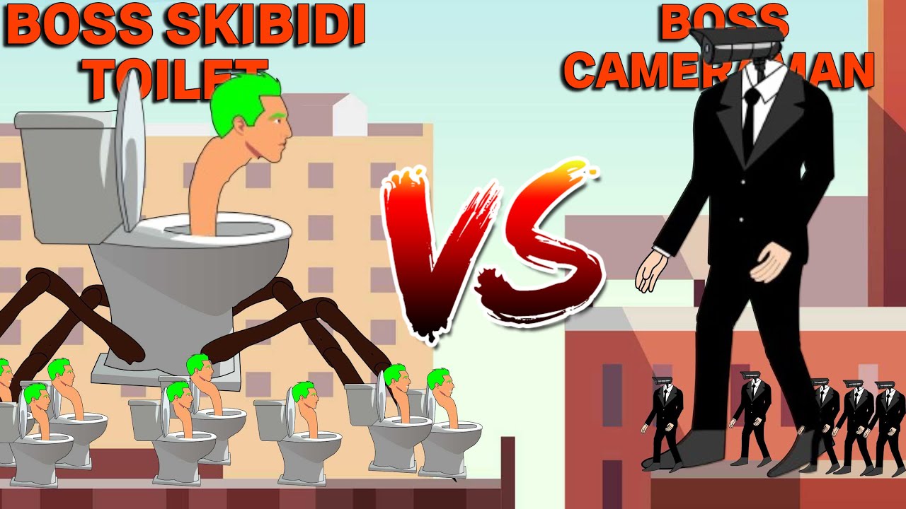 SKIBIDI TOILET VS CAMERAMAN NEW BOSS SKIBIDI TOILET MONSTER VS ...