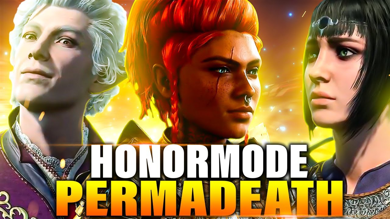 BALDUR'S GATE 3 - HONOR MODE PERMADEATH - YouTube